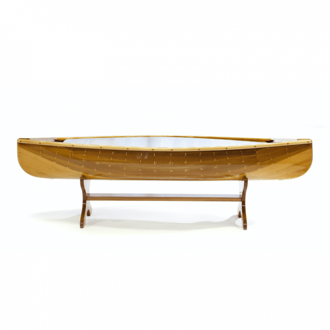 5’ Classic canoe coffee table - Canoe furniture